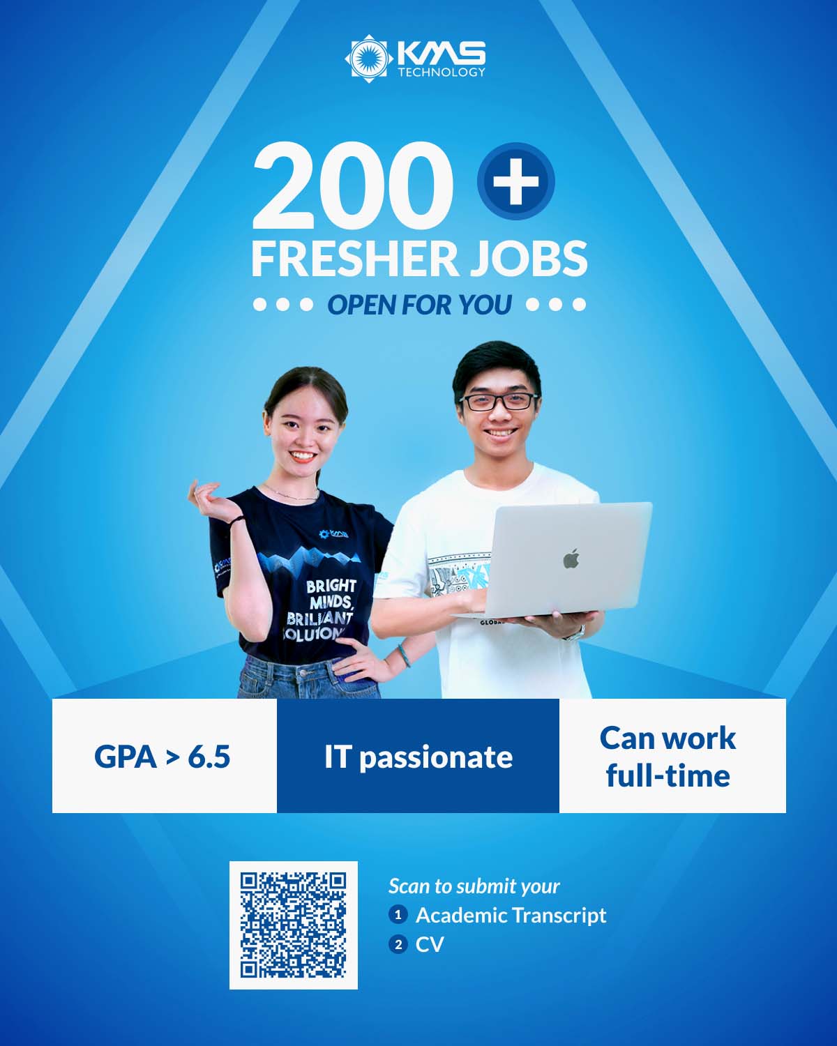 KMS Technology tuyển dụng hơn 200 Fresher | Khoa Công nghệ thông tin